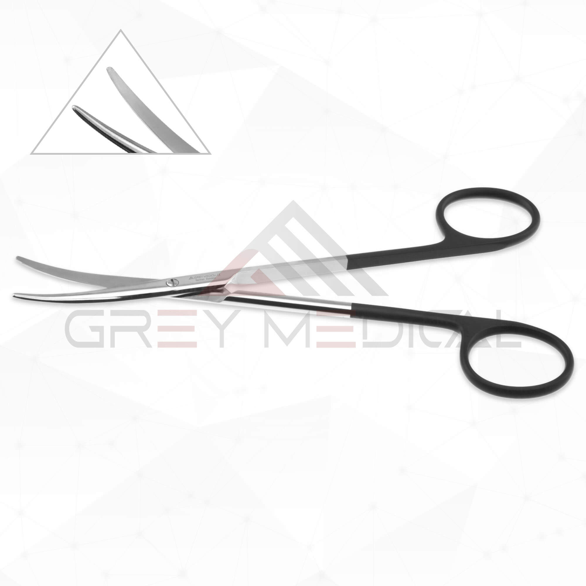 Body Contouring Supercut Serrated Scissors | Grey Medical