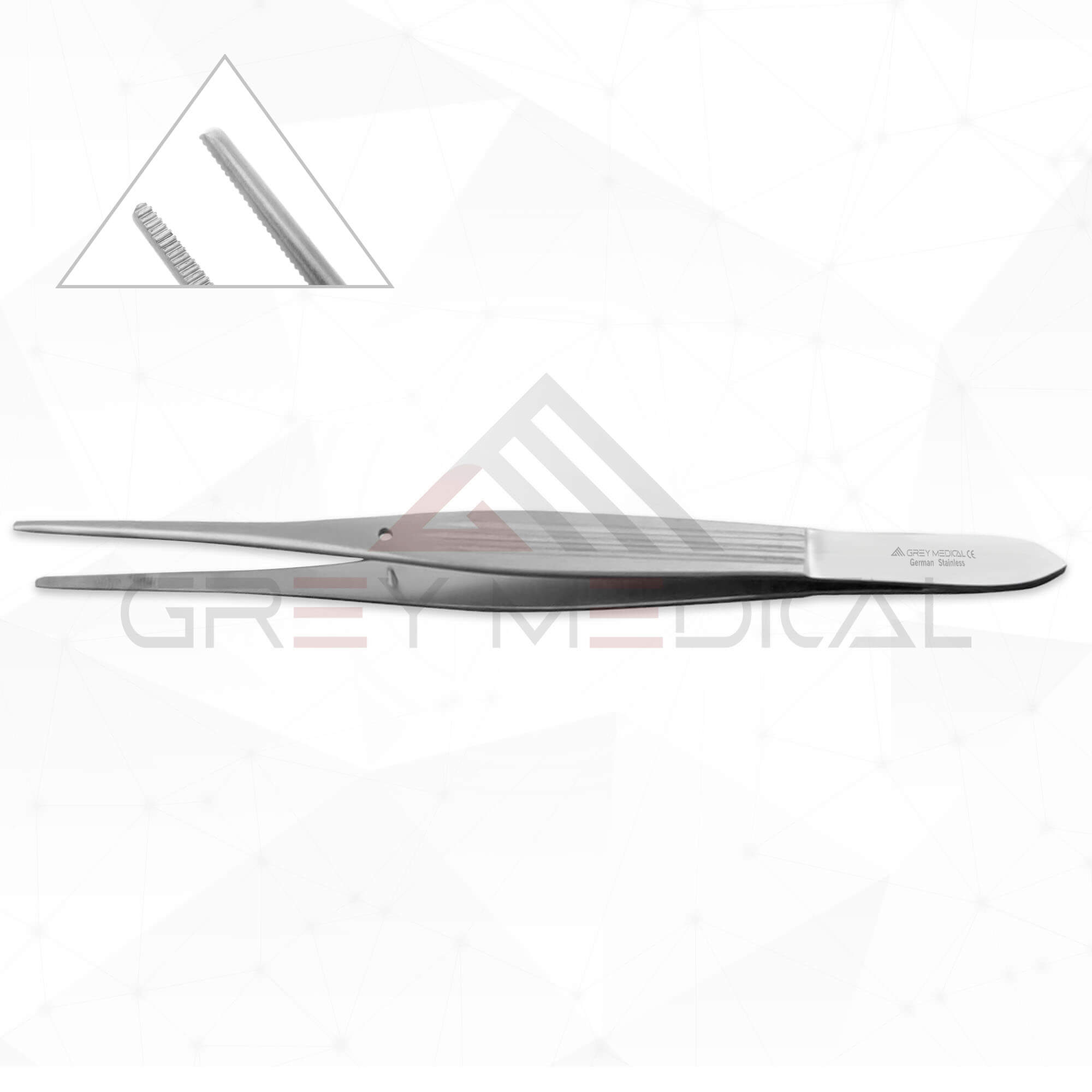 McIndoe Delicate Dissecting Forceps | Grey Medical