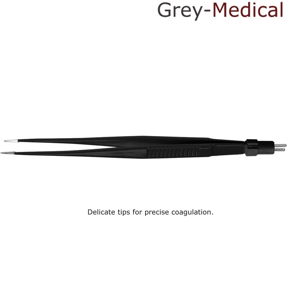 Potts Smith Bipolar Forceps - Non-Stick | Grey Medical