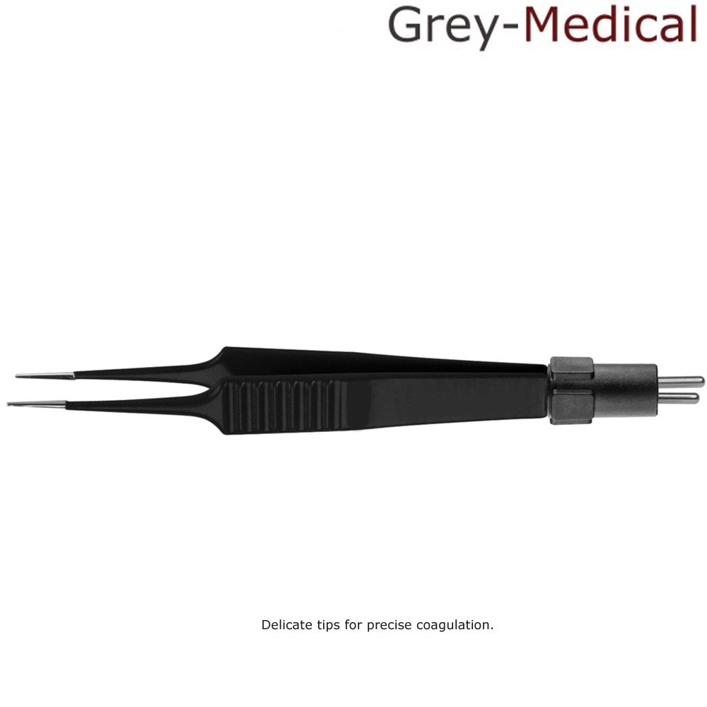 Jewelers Bipolar Forceps - Non-Stick | Grey Medical