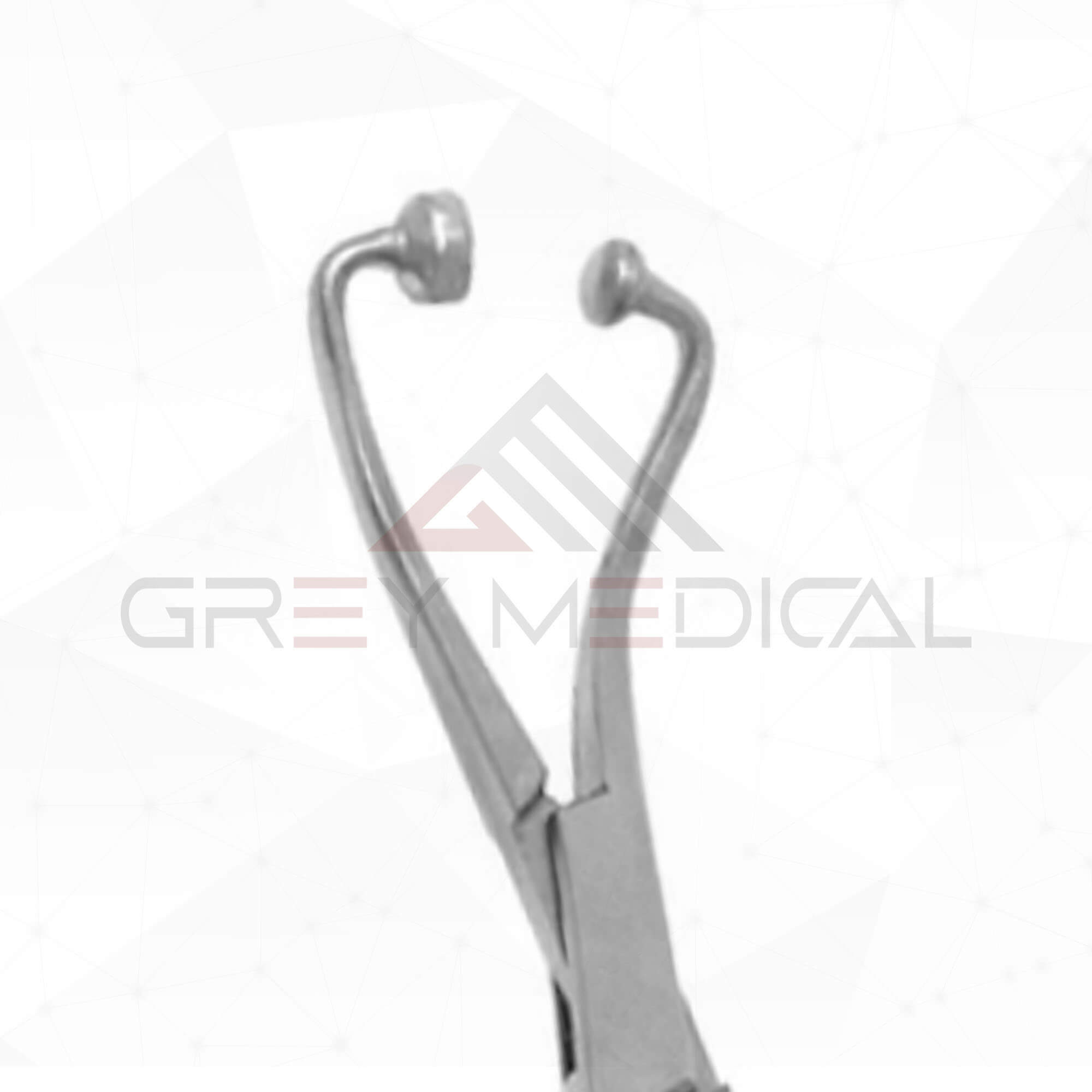 Backhaus (Ball & Socket) Towel Clamps | Grey Medical