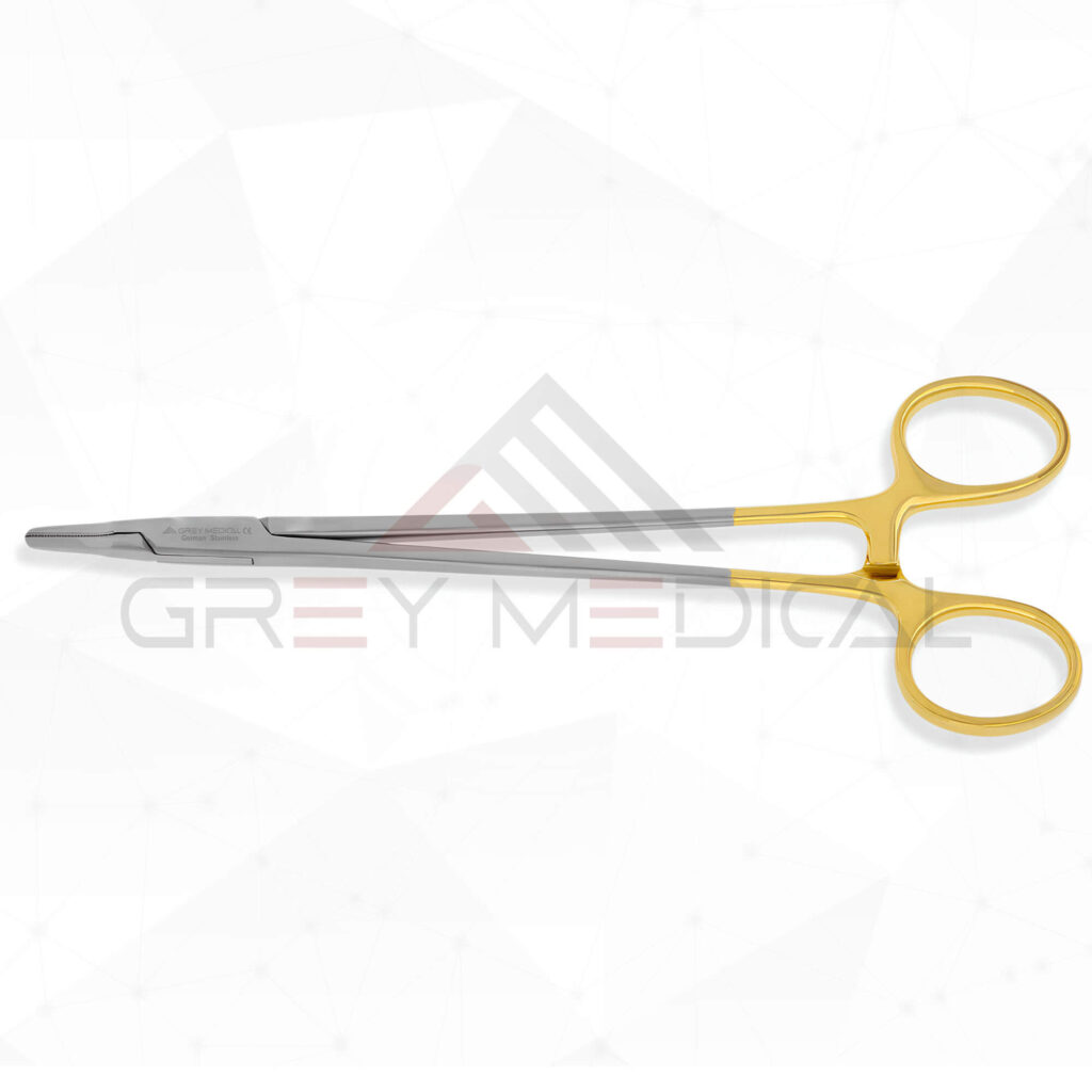 French Eye Needle Holder | Grey Medical