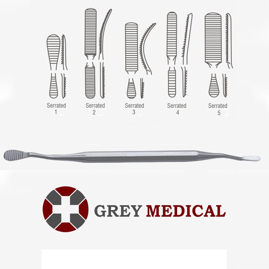 Buy Miller-Colburn Cross Serrated Bone File Online | Grey Medical