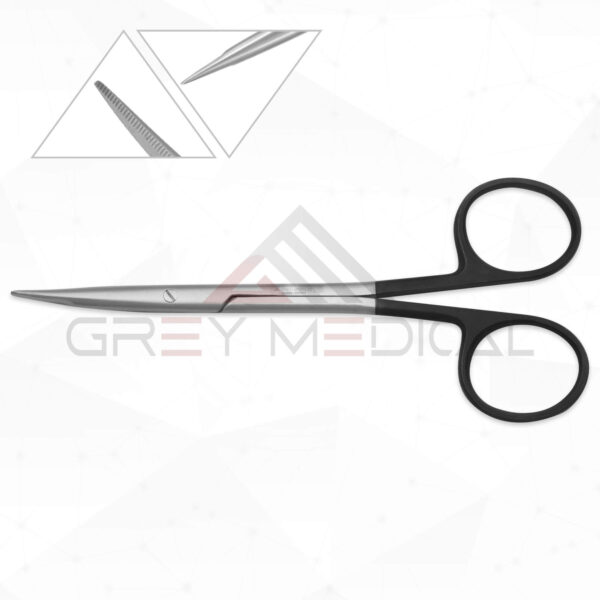 Jabaley Scissors - Supercut Serrated | Grey Medical