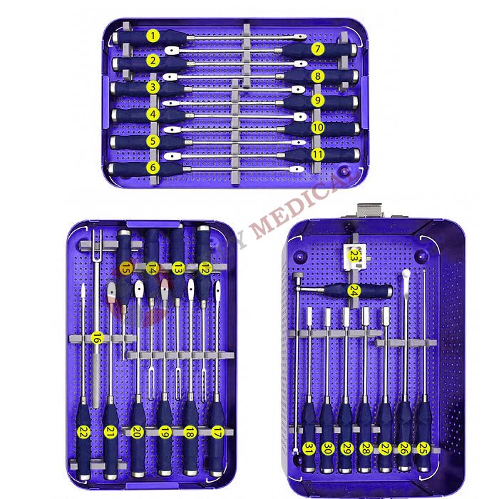 Buy Lumbar Titanium Cage Set Online | Grey Medical