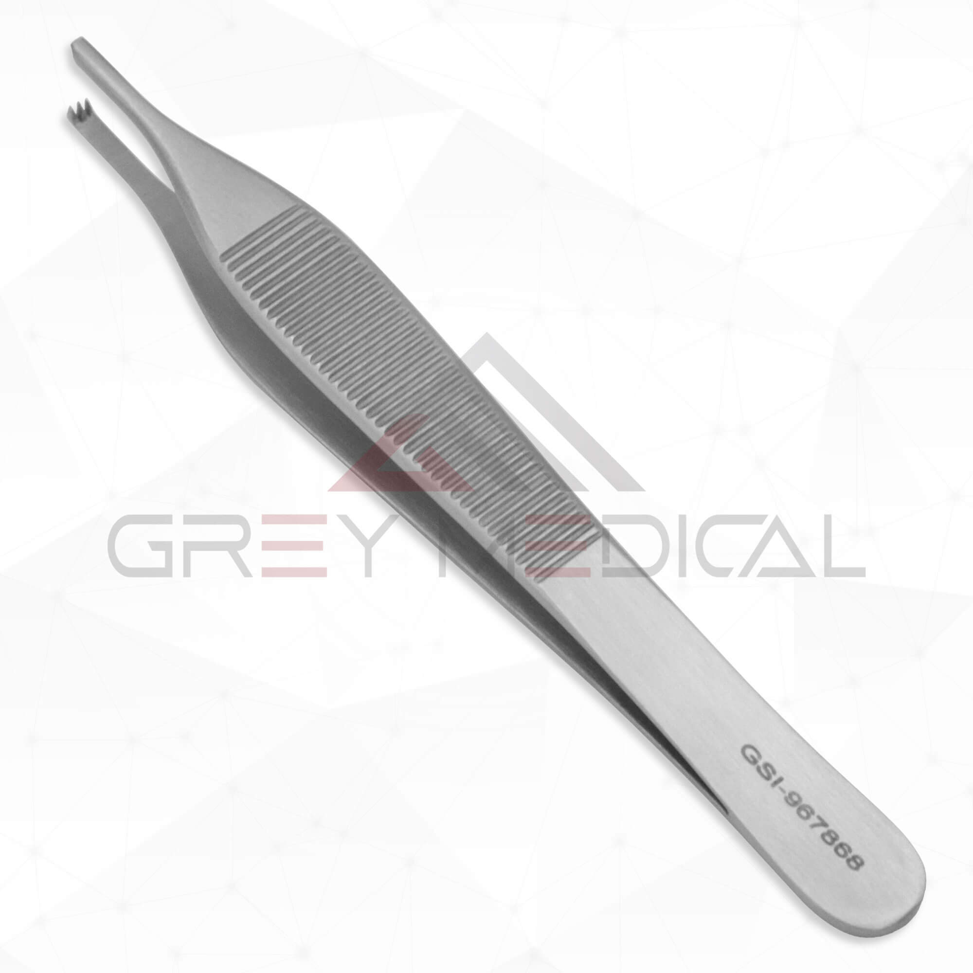 Adson Tissue Forceps - 2x3 Teeth Online | Grey Medical