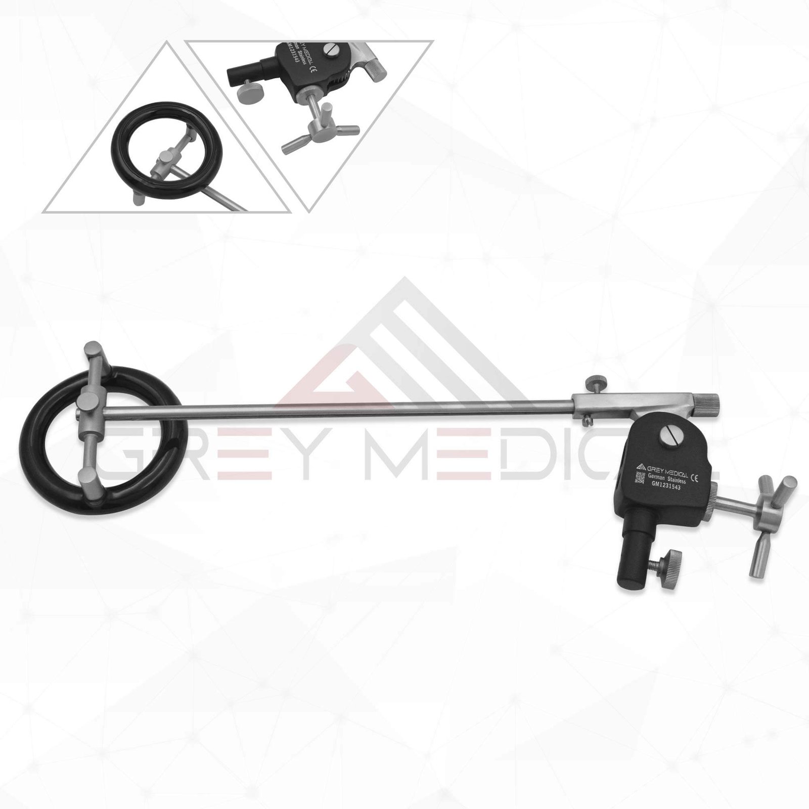 Laryngoscope Holder and Chest Support GreyMedical®