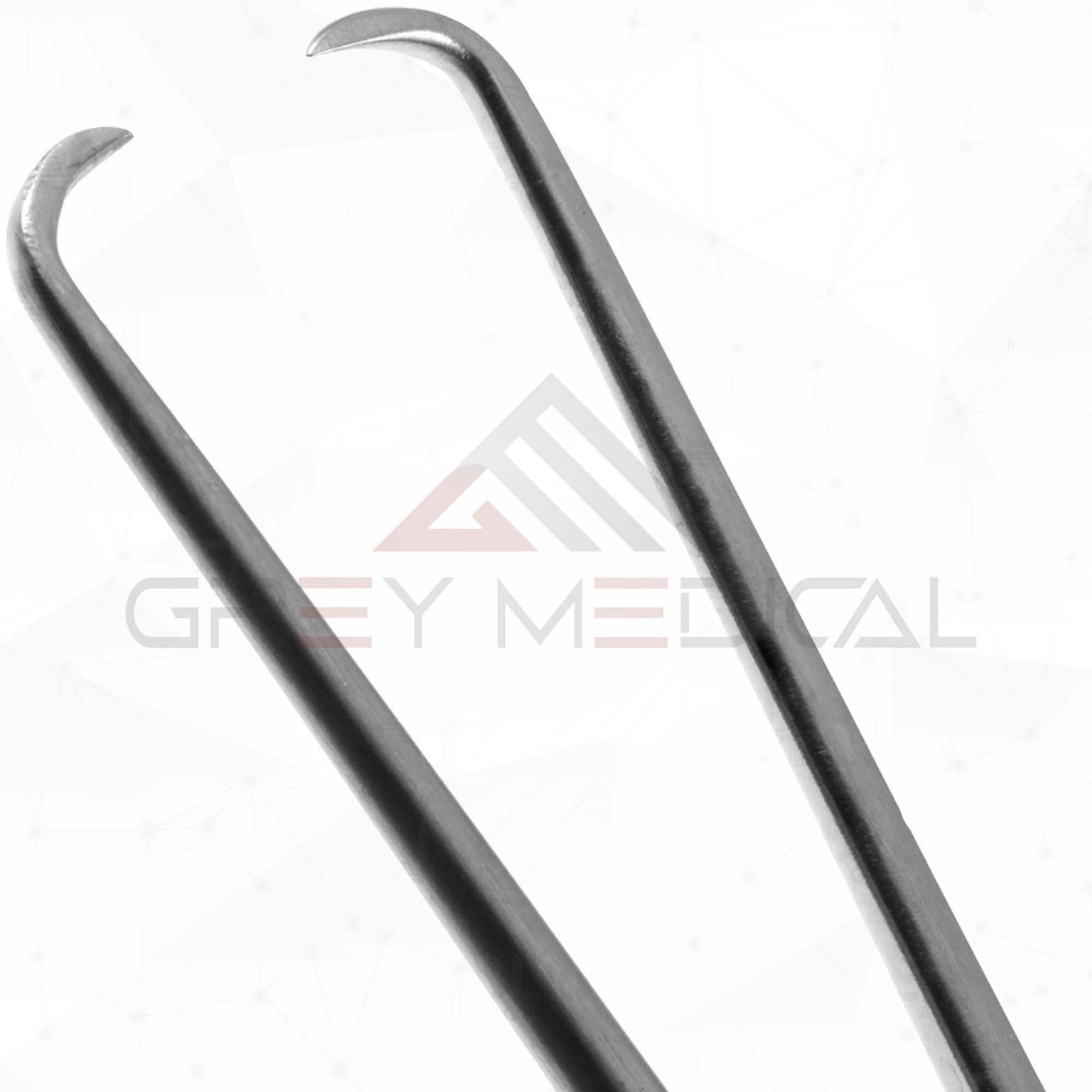 Pince à tenaculum utérin Grey-Medical® Schroeder-Braun