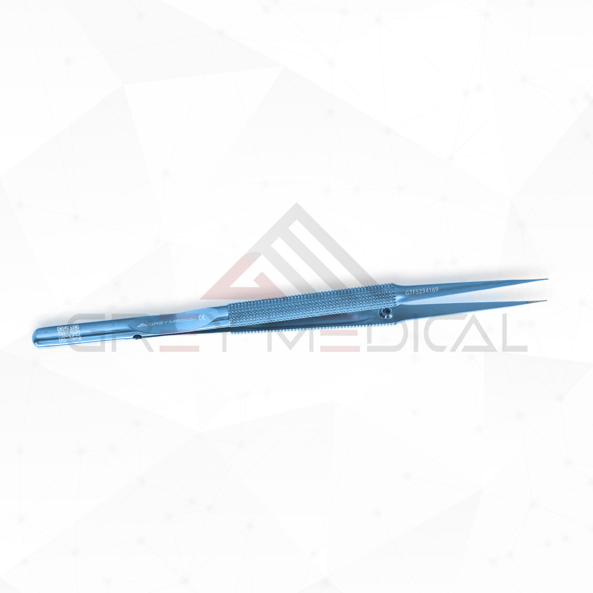 Micro Forceps Round Handle w/Counter balance | Grey Medical®