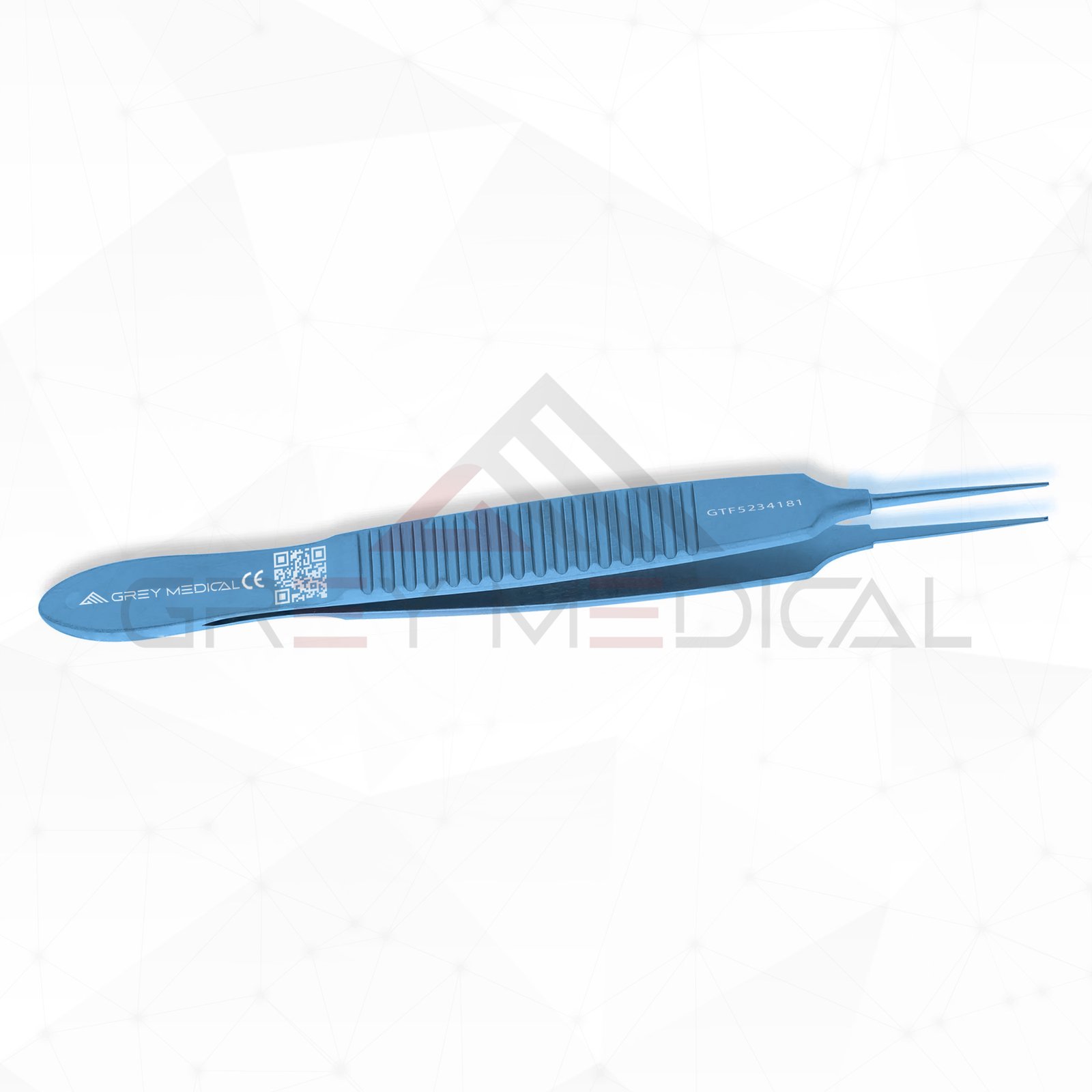 Bonn Forceps (short) Flat Handle | Grey Medical®