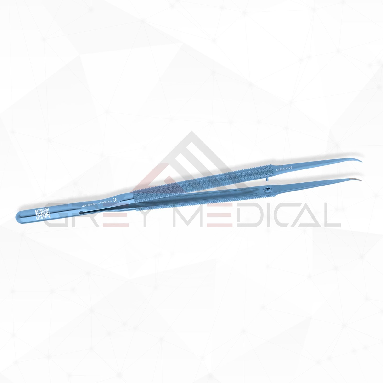 Micro Forceps Round Handle w/Counter balance | Grey Medical®