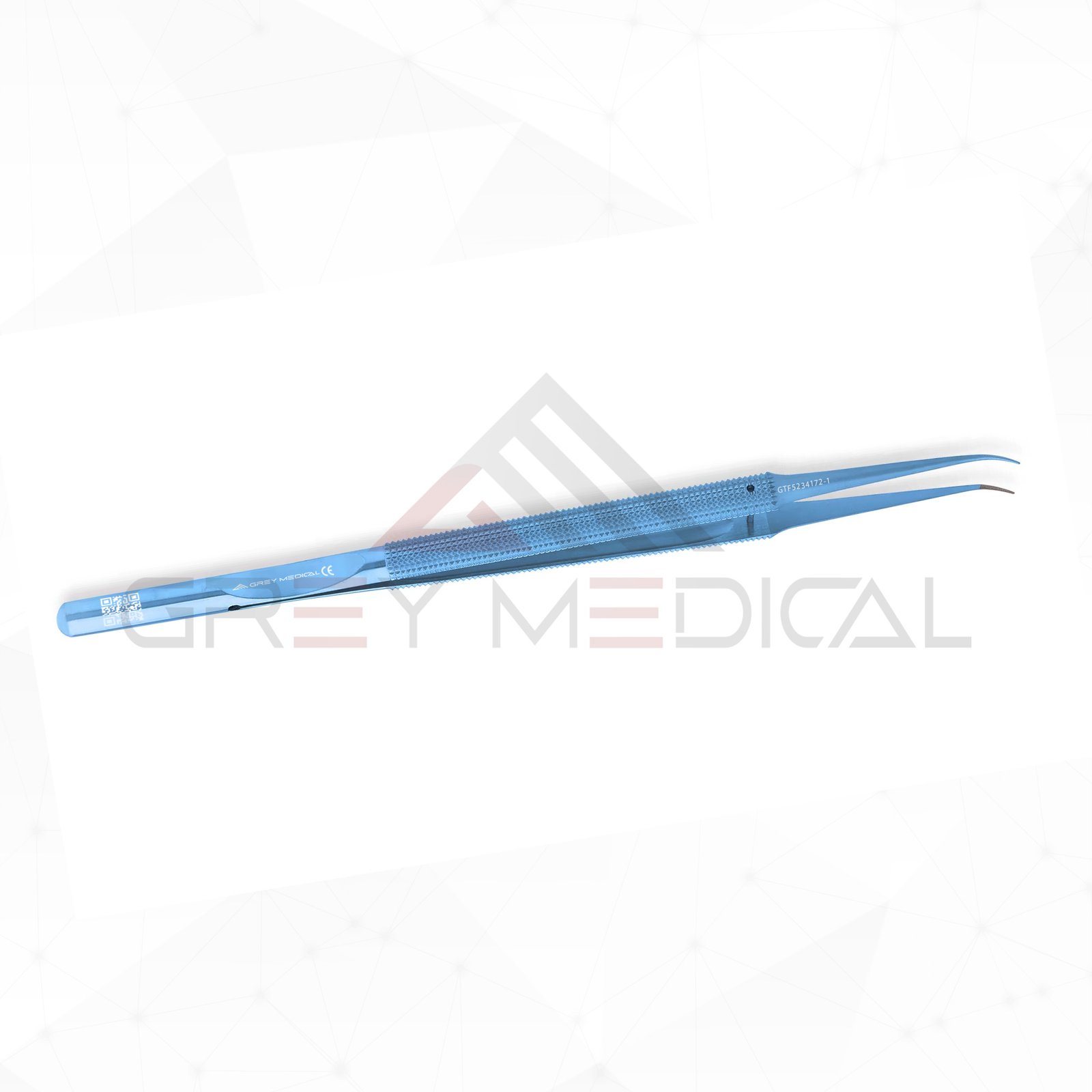 Micro Forceps Round Handle w/Counter balance | Grey Medical®