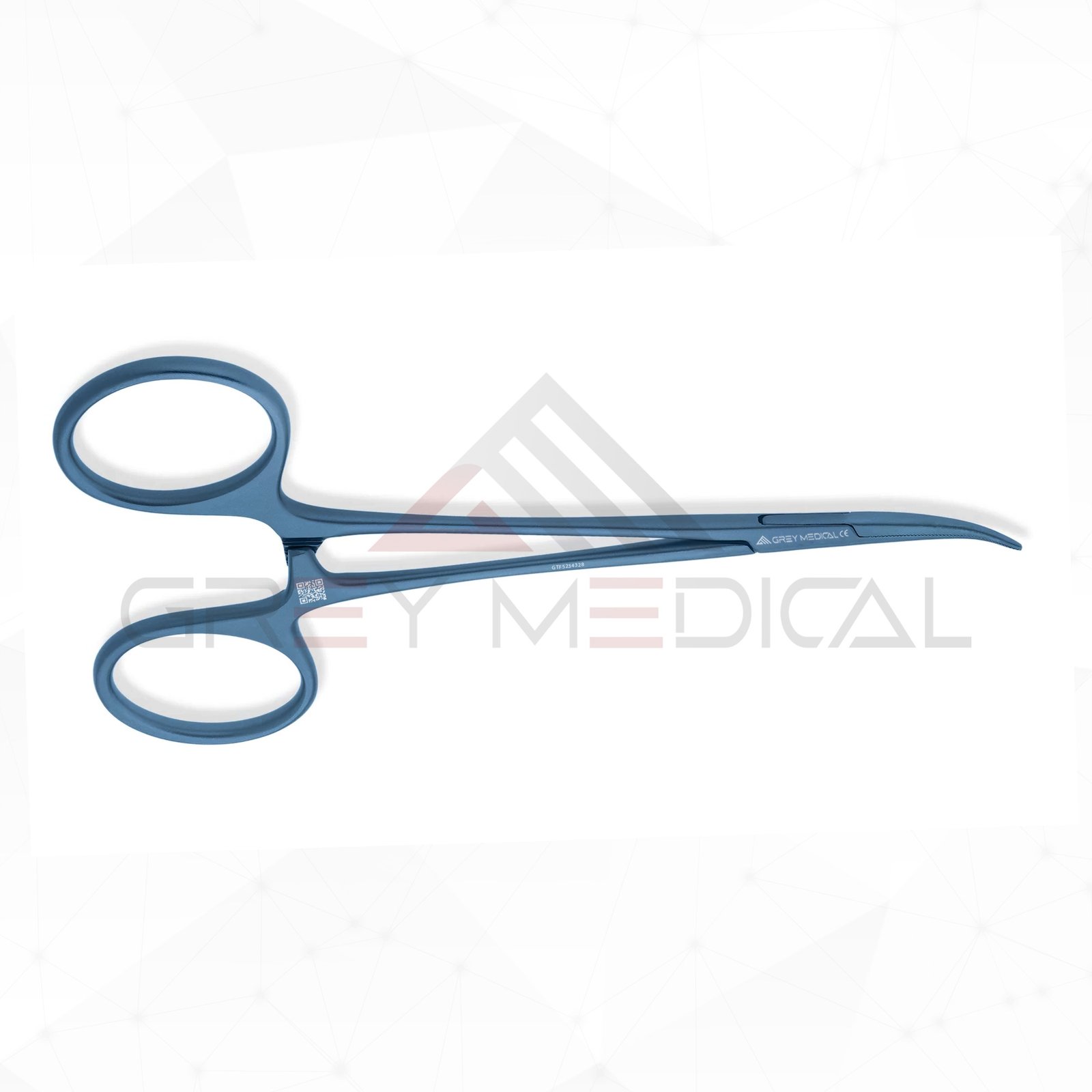Halstead-Baby Titanium Forceps Ring Handle | Grey Medical®