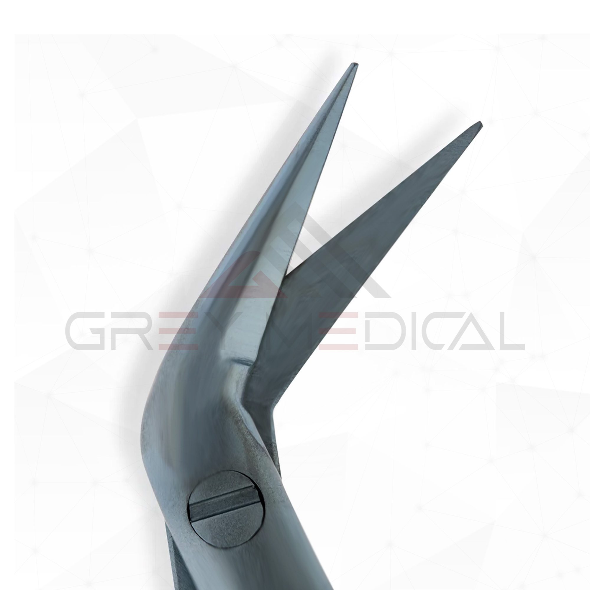 Potts-Scissors Flat Handle | Grey Medical®
