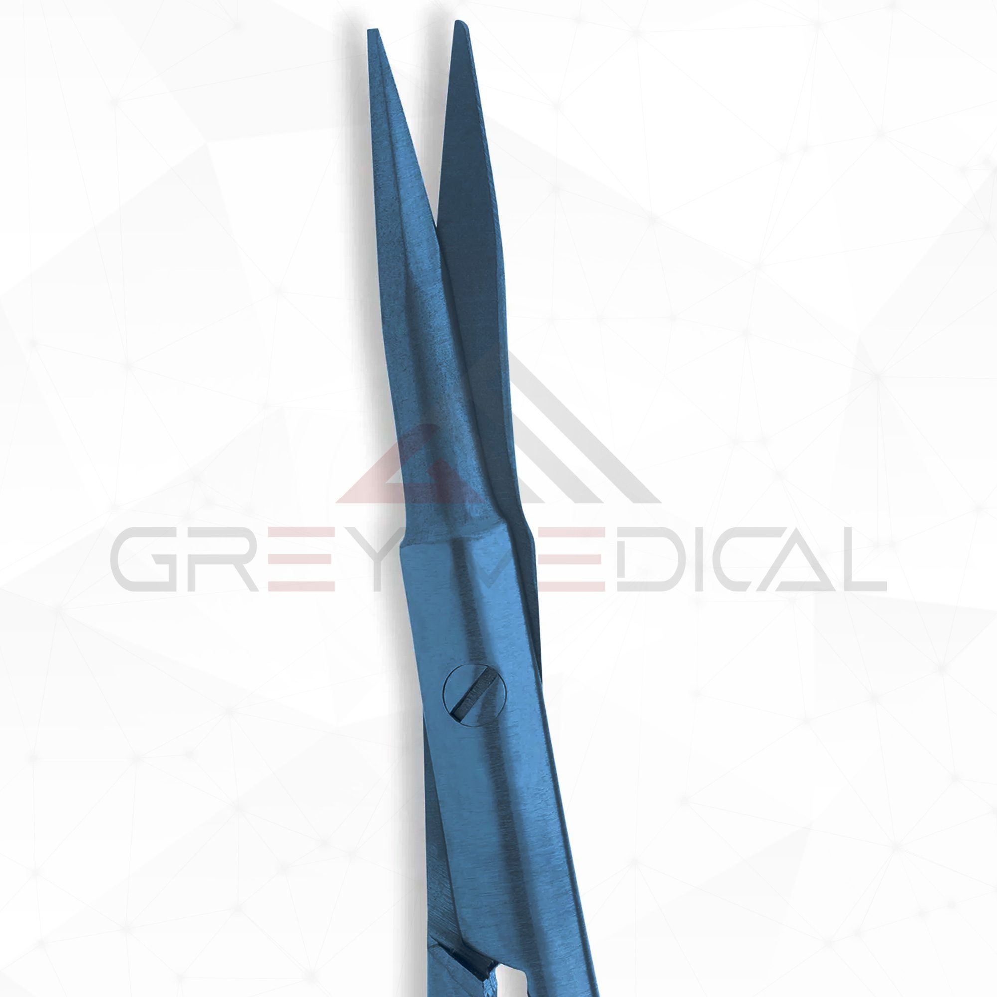 Micro Scissors Round Handle | Grey Medical®