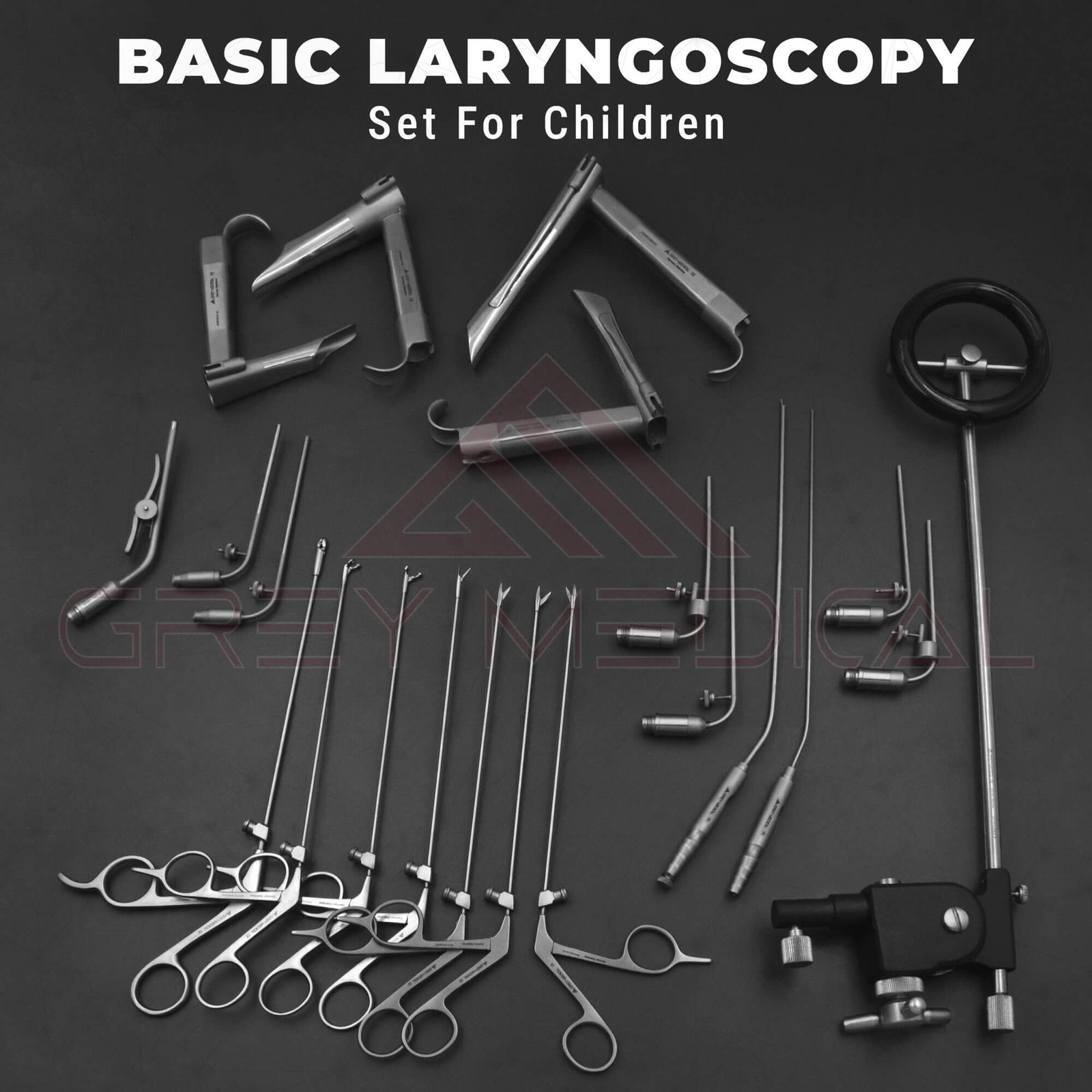 Basic Laryngoscopy Set for Children Upto 50 % Off | GreyMedical®