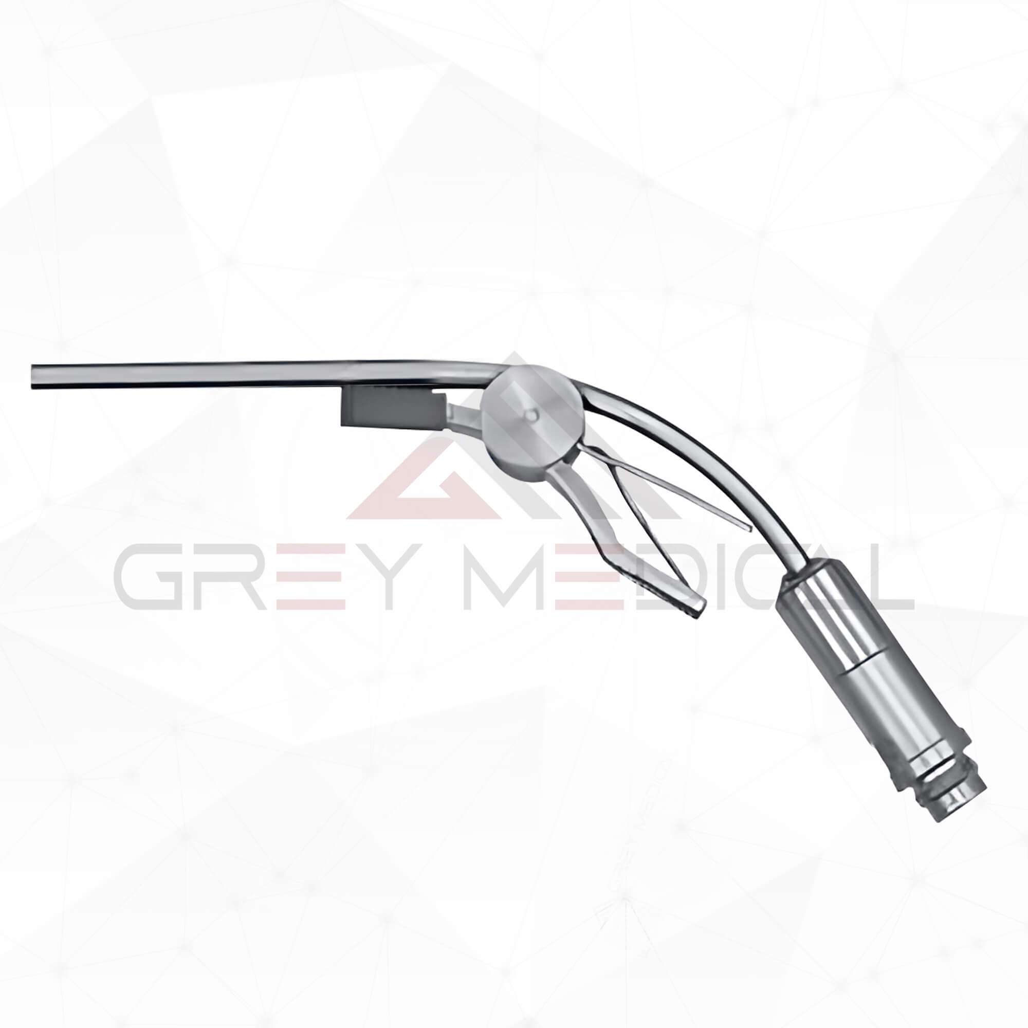 Fiber Optic Light Guide Clip Operating Laryngoscopes