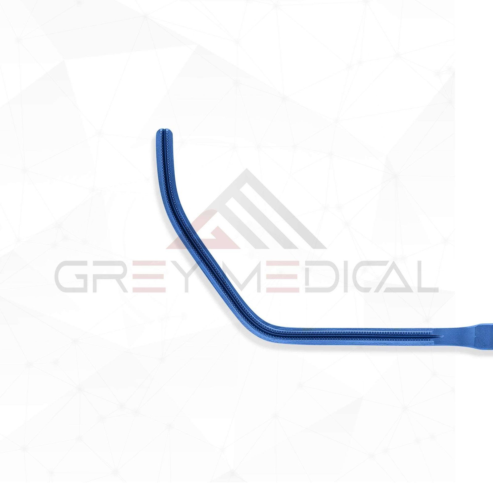 Glover Clamp Angled DeBakey | Grey Medical®