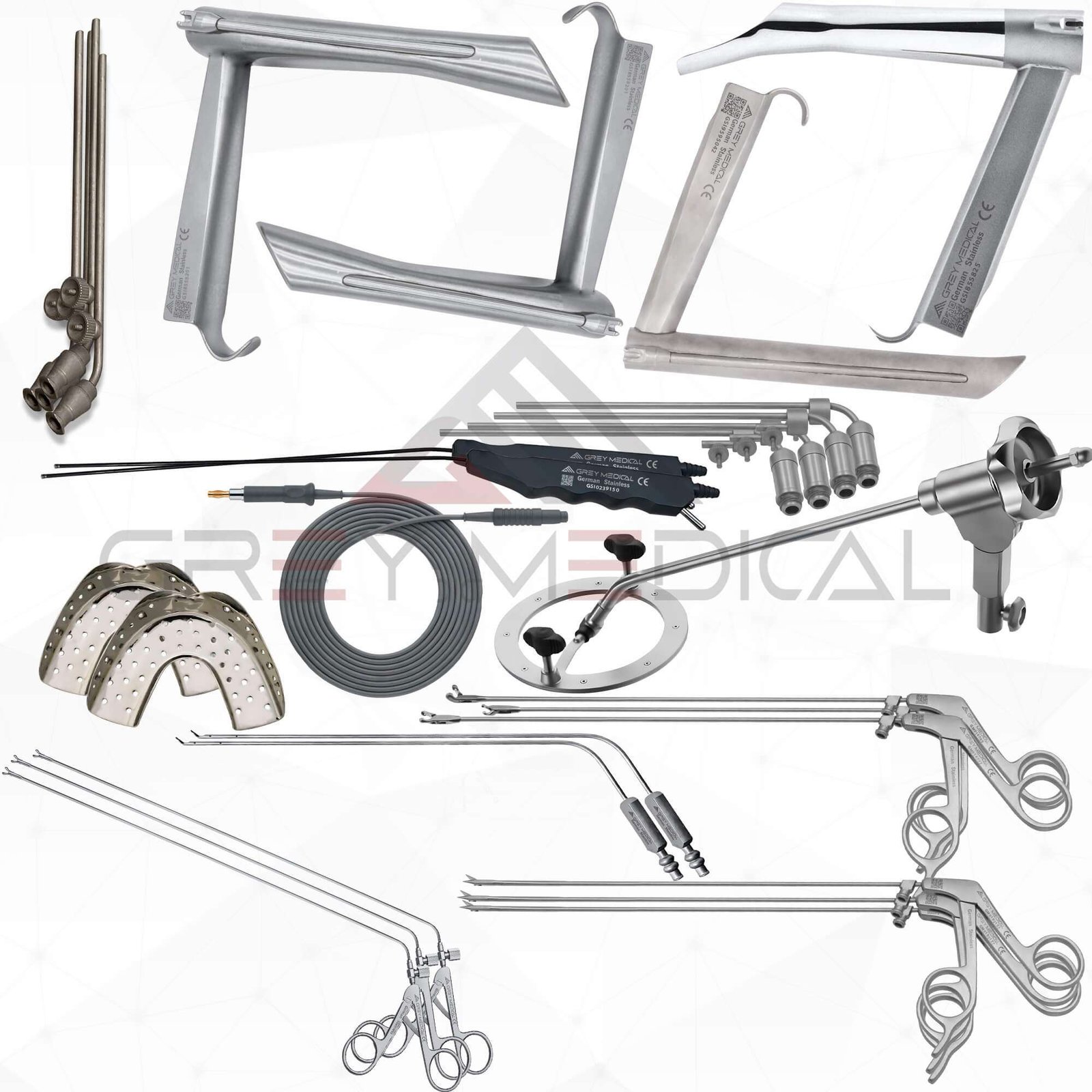 Werner Laser Laryngoscopy Set | GreyMedical®