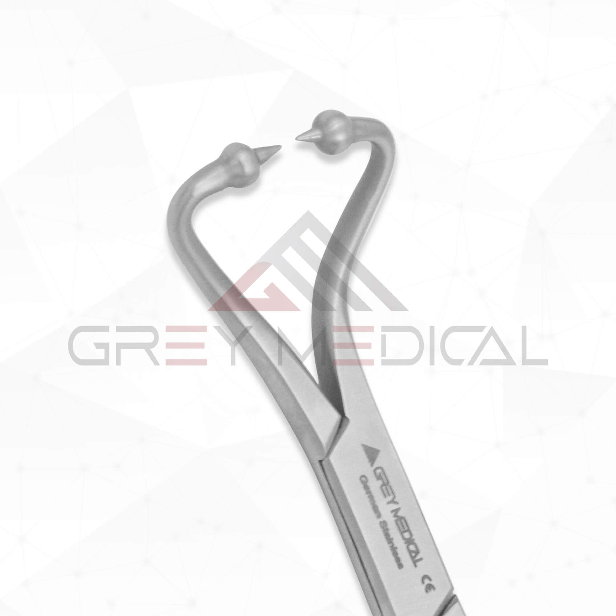 Bone Fragment Clamp Curved | Grey Medical®