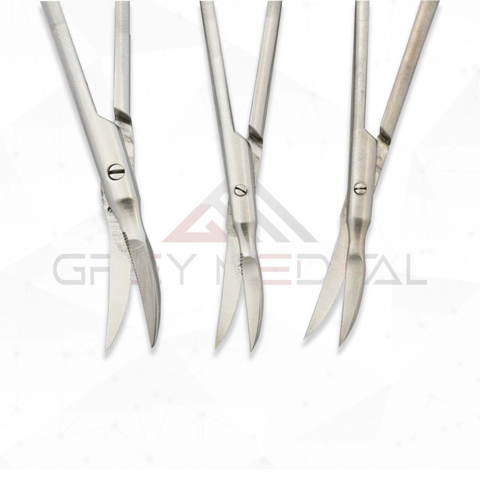 Kamiyama Microscissors Straight Serrated Blade