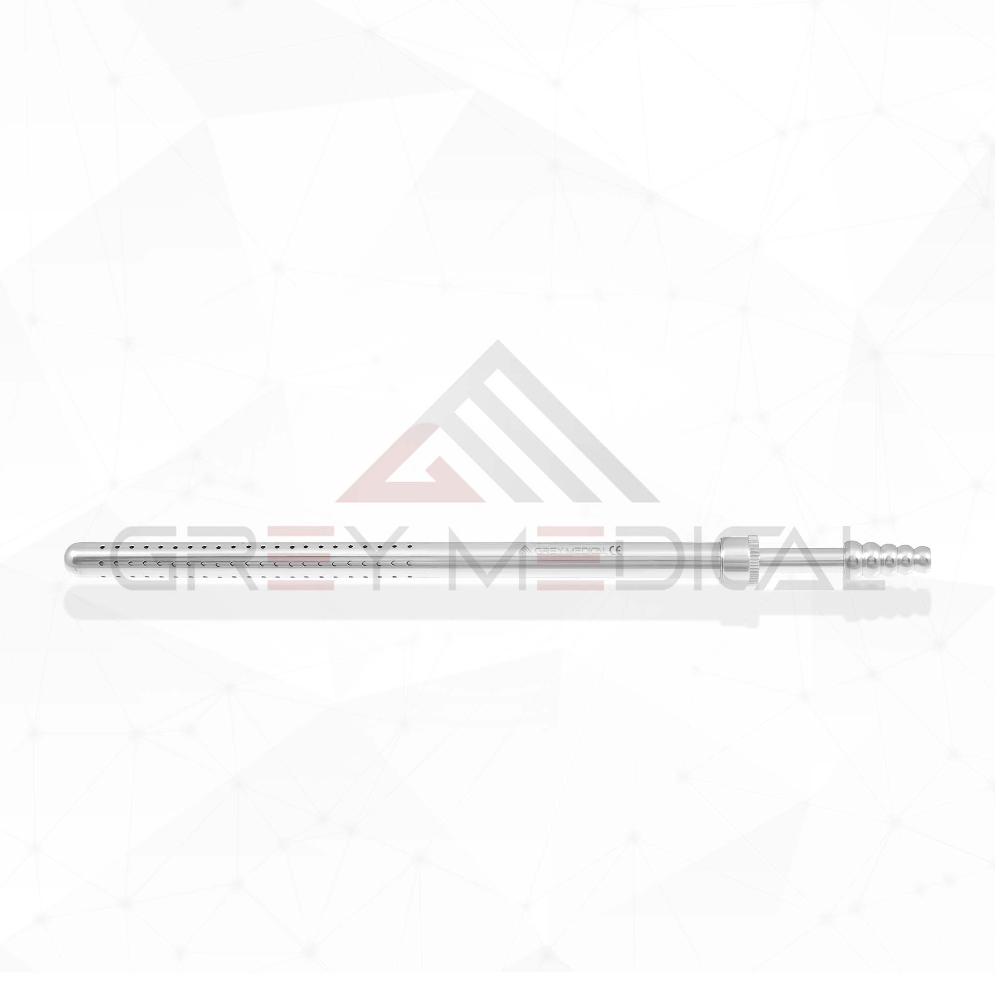Poole Suction Tube Straight | Grey Medical®
