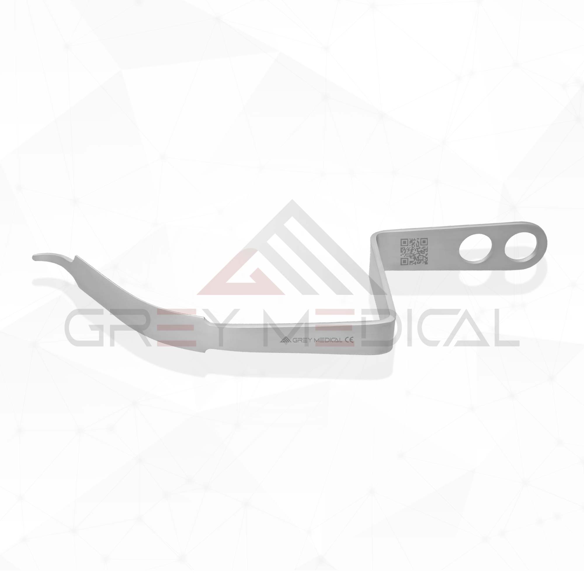 C-Retractor Angled Blade | Grey Medical®