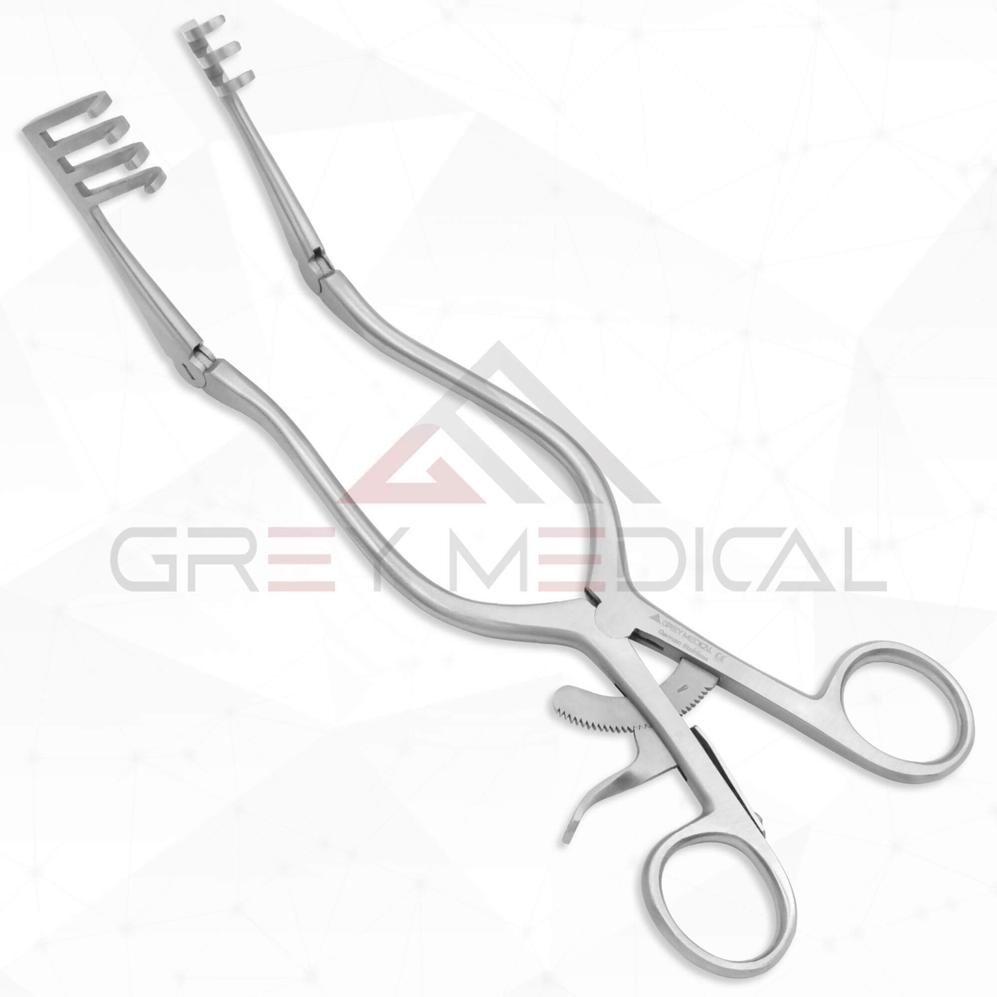 Beckman-Weitlaner Retractor Hinged Blades | Grey Medical