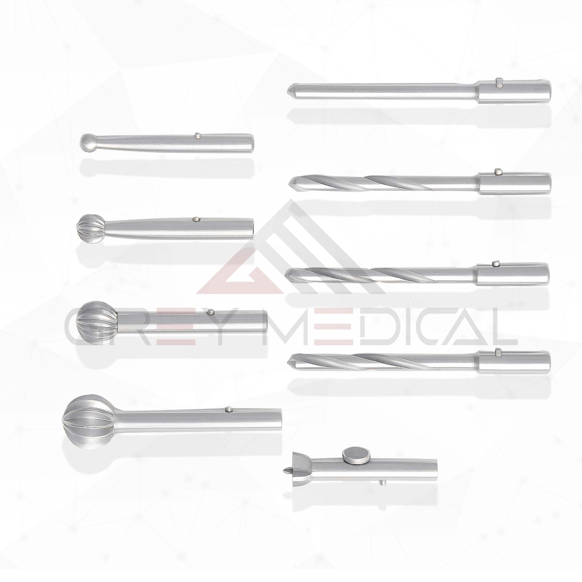 Stille Pattern Drill Set Complete | Grey Medical®