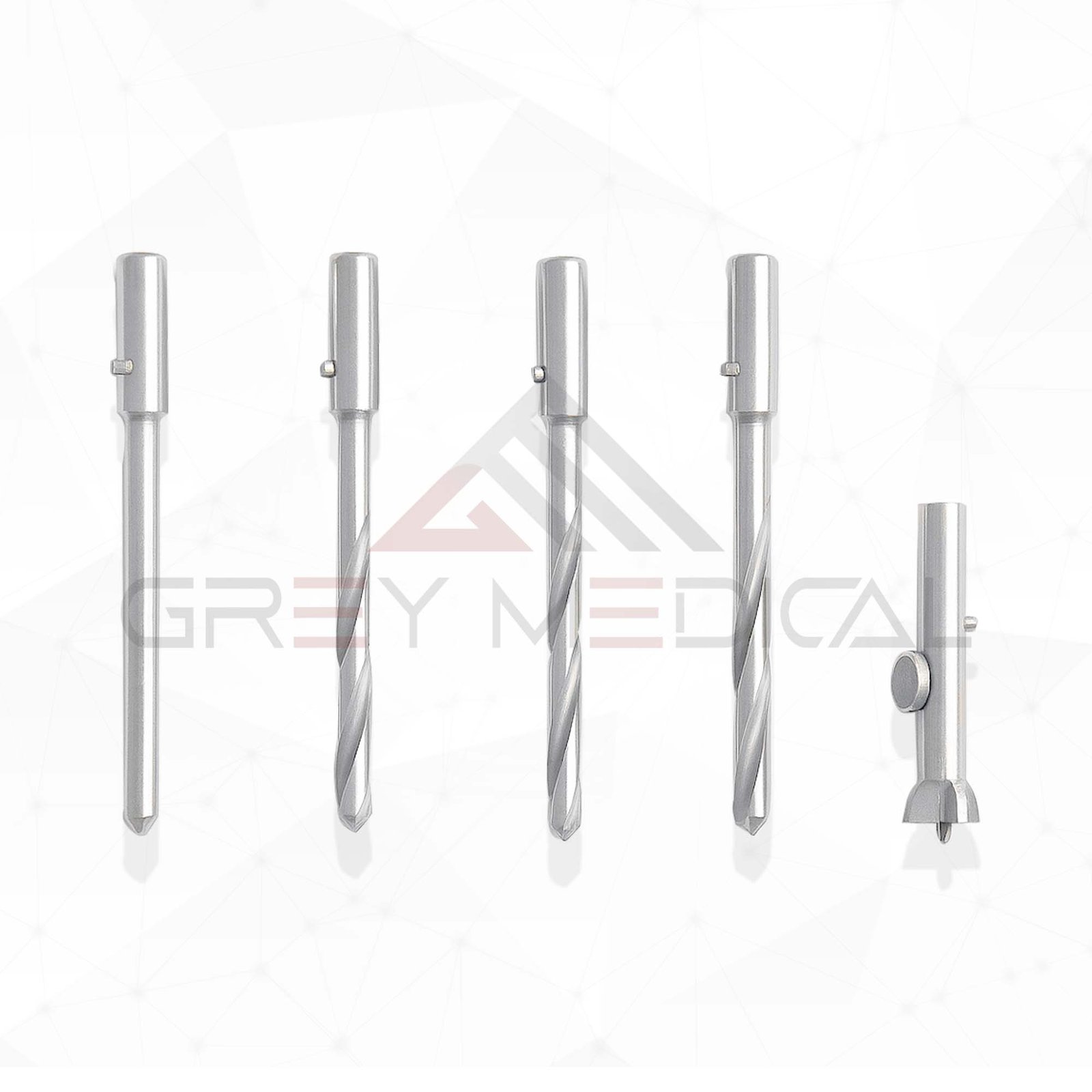Stille Pattern Drill Set Complete | Grey Medical®
