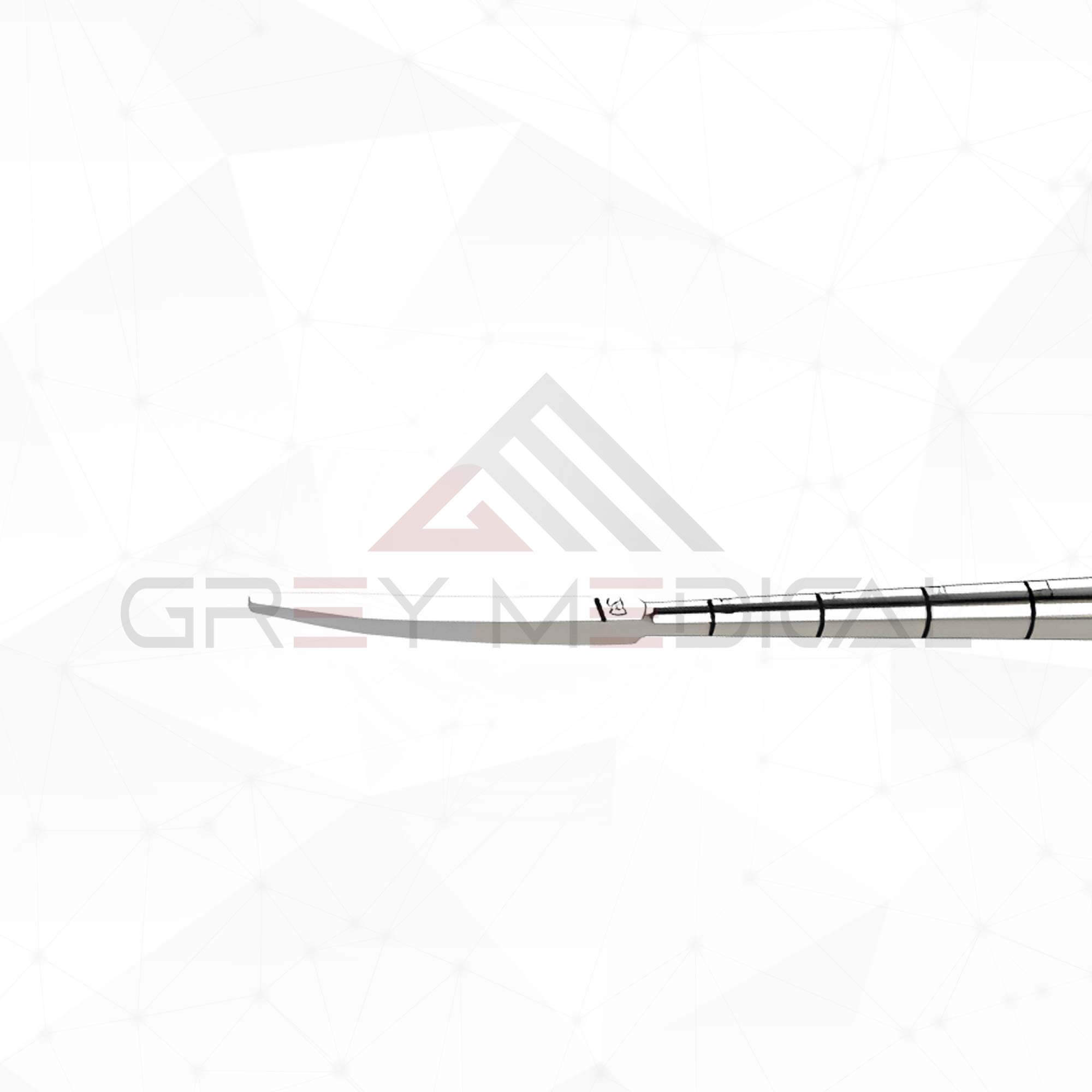 Bone Probe - Silicone Tear Drop Handle | Grey Medica