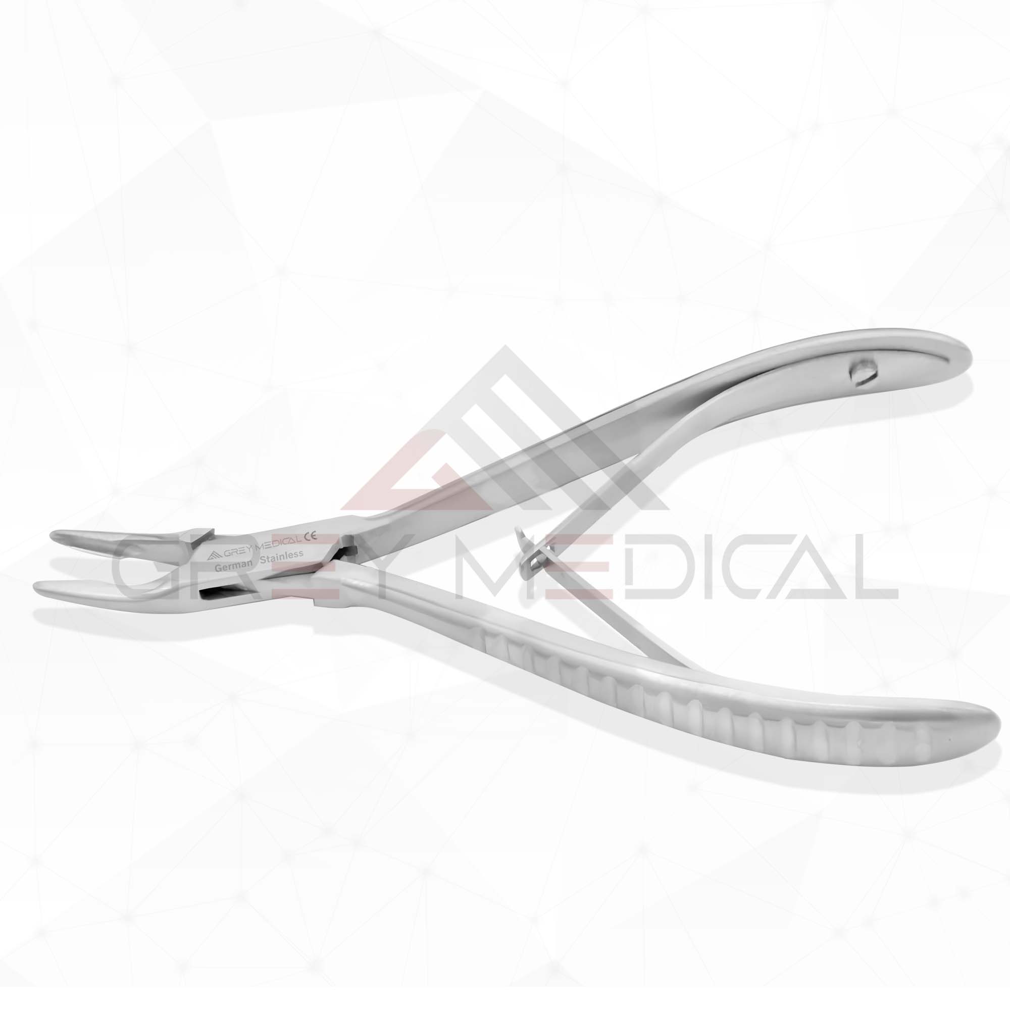Hartman Bone Rongeur Curved | Grey Medical®