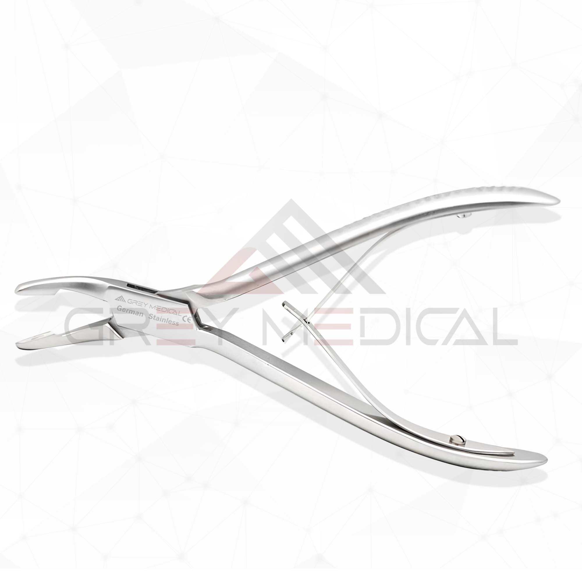 Hartman Bone Rongeur Curved | Grey Medical®