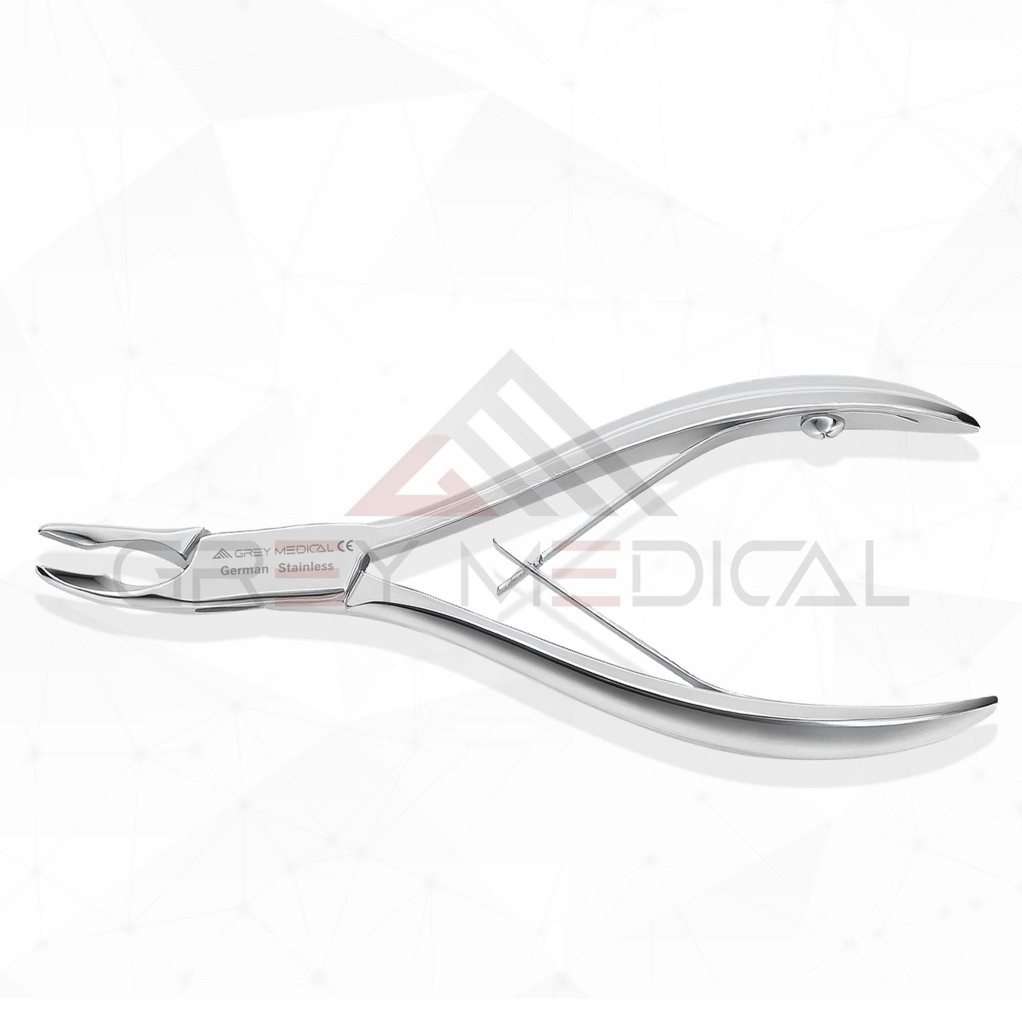 Hartman Bone Rongeur Curved | Grey Medical®