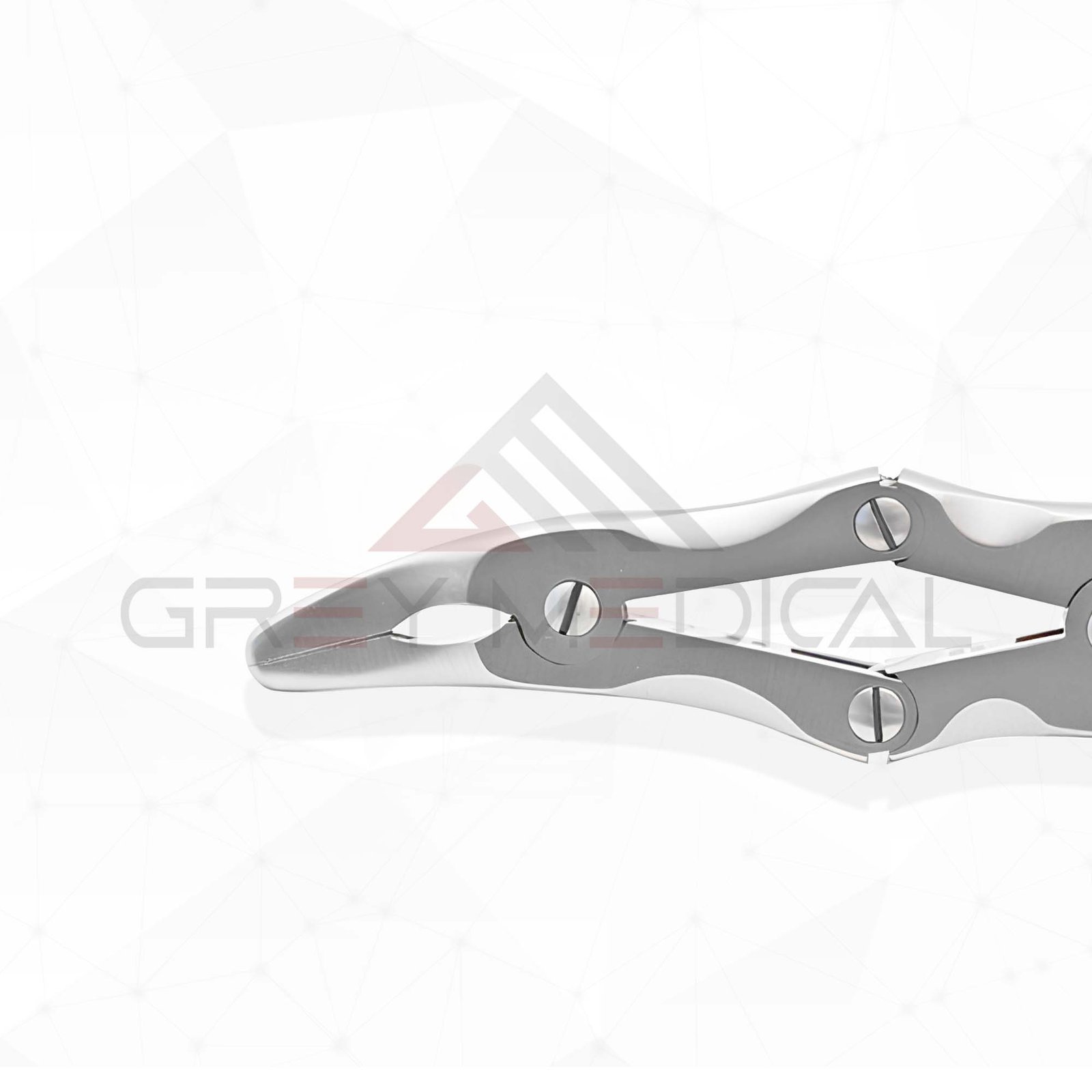 Leksell Double-Action Rongeur Curved | Grey Medical®