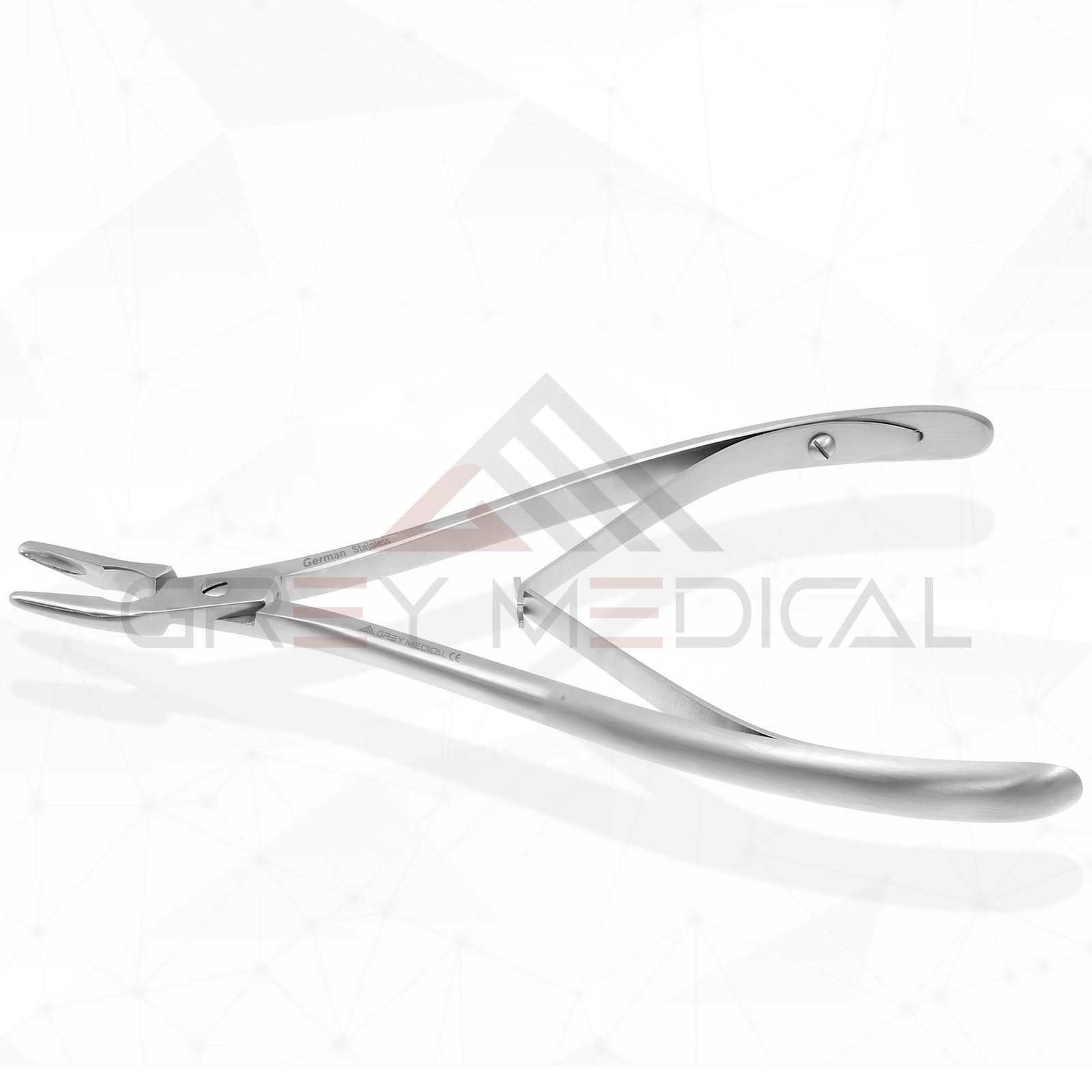 Lempert Bone Rongeur Curved - Single Action | Grey Medical®