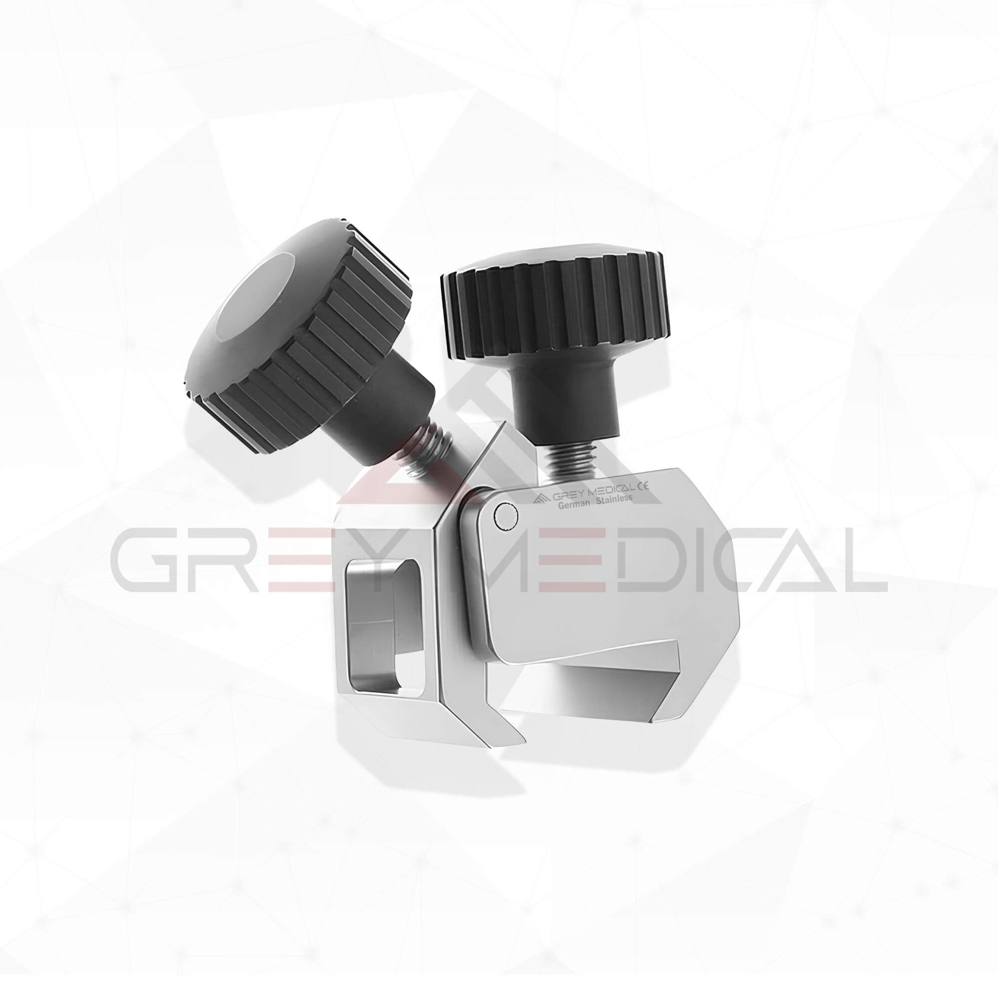 Gomez/Poly-Tract Rail Clamps | Grey Medical