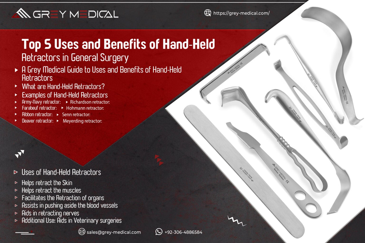 Topp 5 användningsområden och fördelar med handhållna retraktorer inom ...