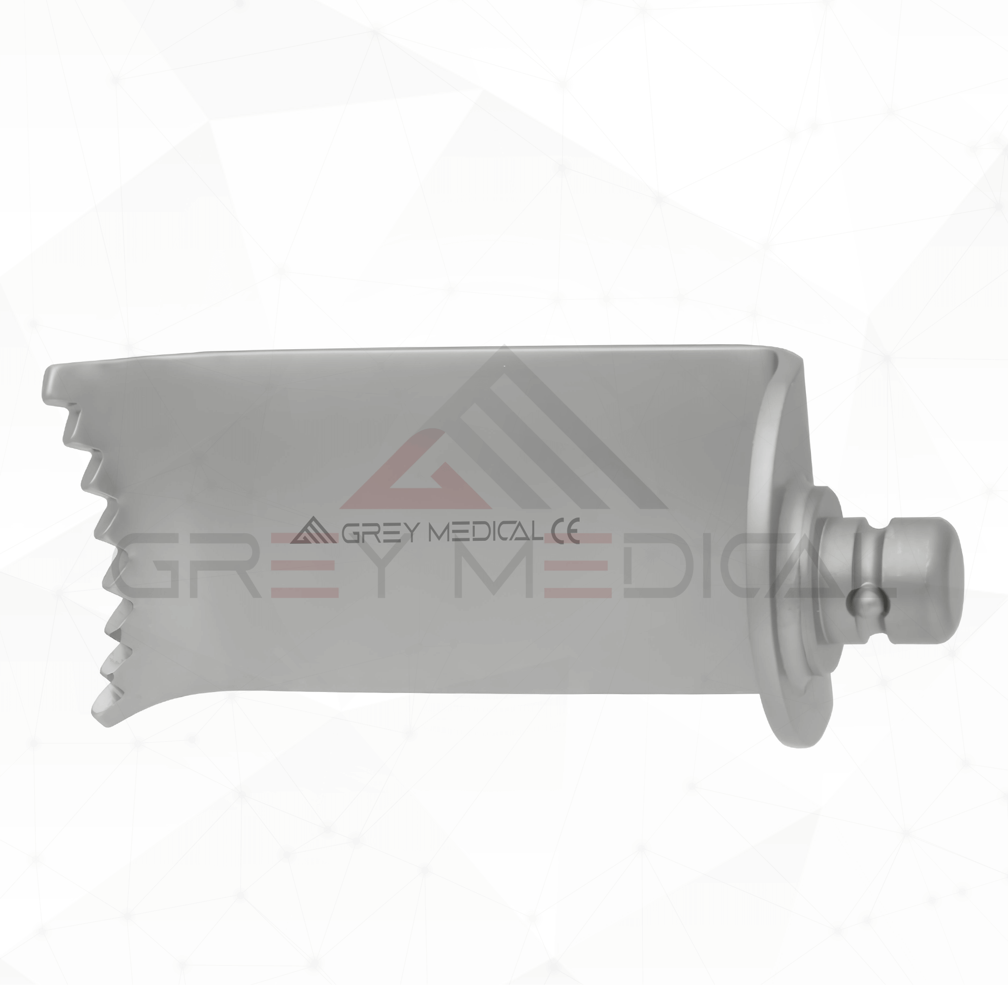 Orthopedic Caspar Serrated Blade Retractor | Grey Medical