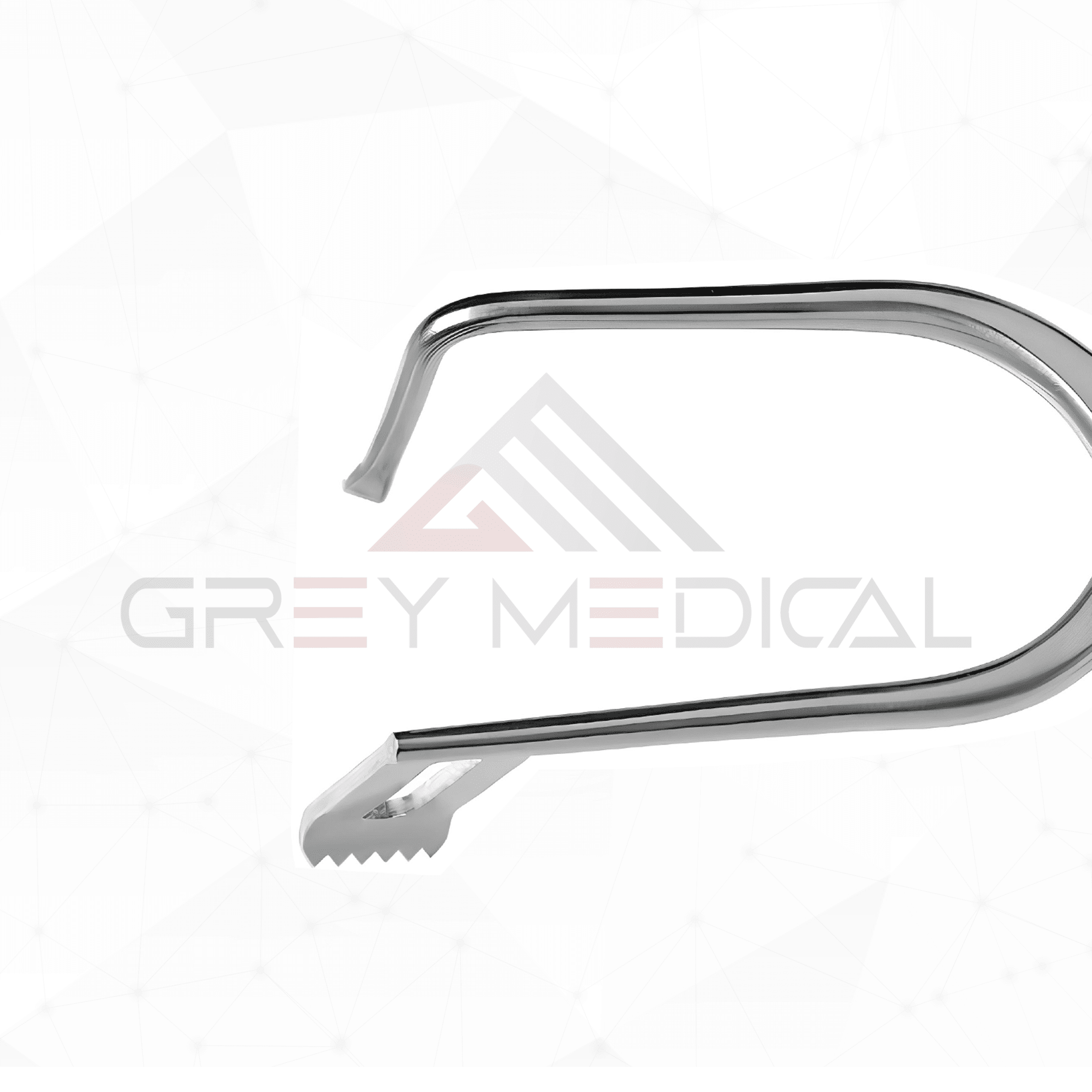 Discectomy Retractor Left Prong With Teeth | Grey Medical®