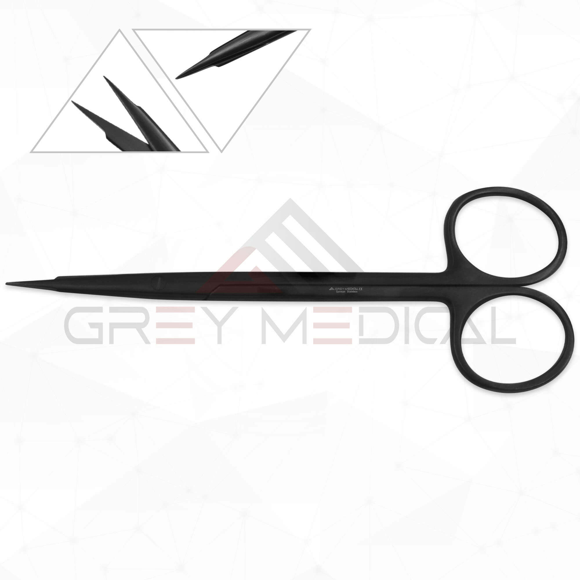 Gorney Micro-Serrated Edge Scissors | Grey Medical